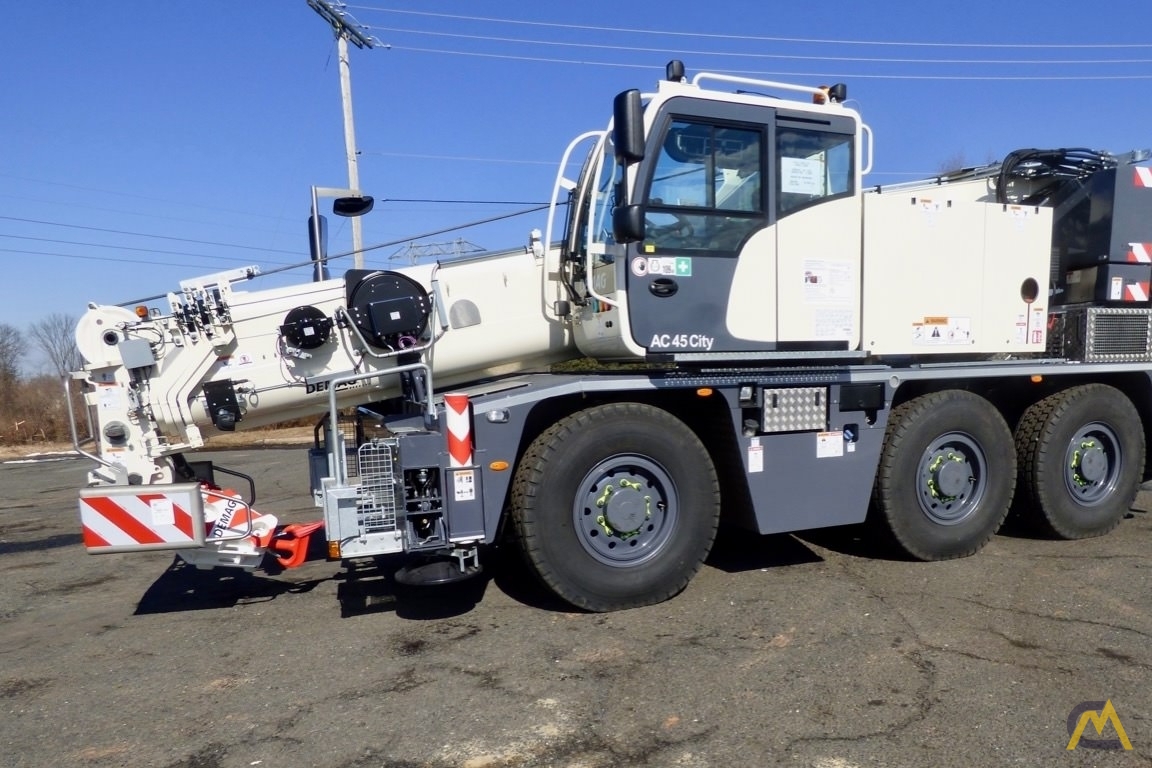 Demag AC 45 City 50-Ton All Terrain Crane For Sale & Material Handlers ...