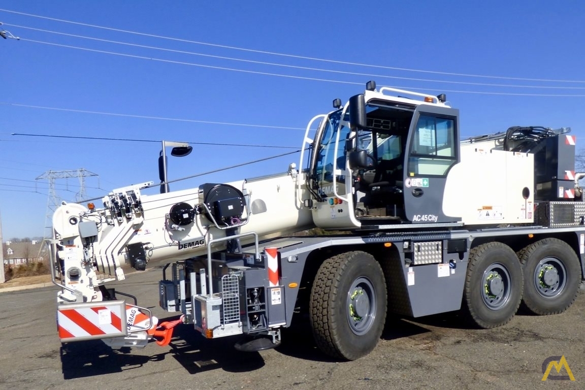 Demag AC 45 City 50-Ton All Terrain Crane For Sale & Material Handlers ...