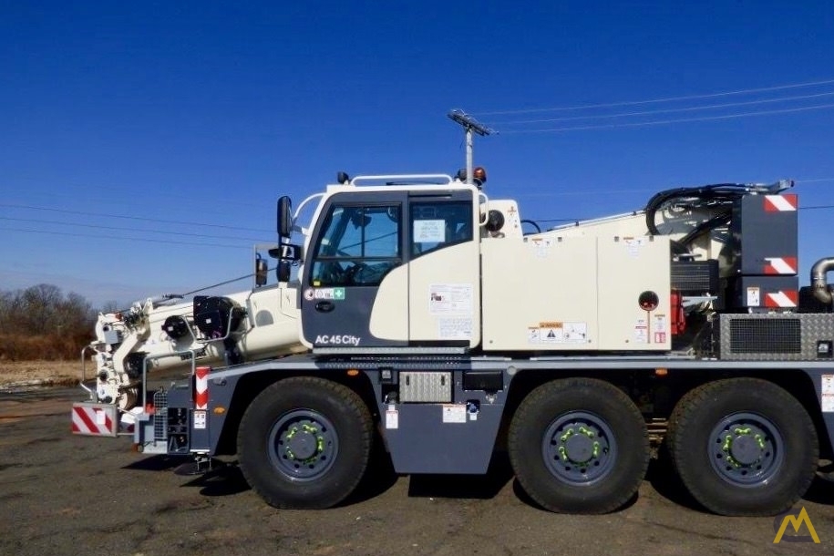 Demag AC 45 City 50-Ton All Terrain Crane For Sale & Material Handlers ...