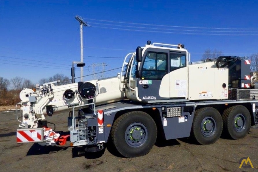 Demag AC 45 City 50-Ton All Terrain Crane For Sale & Material Handlers ...