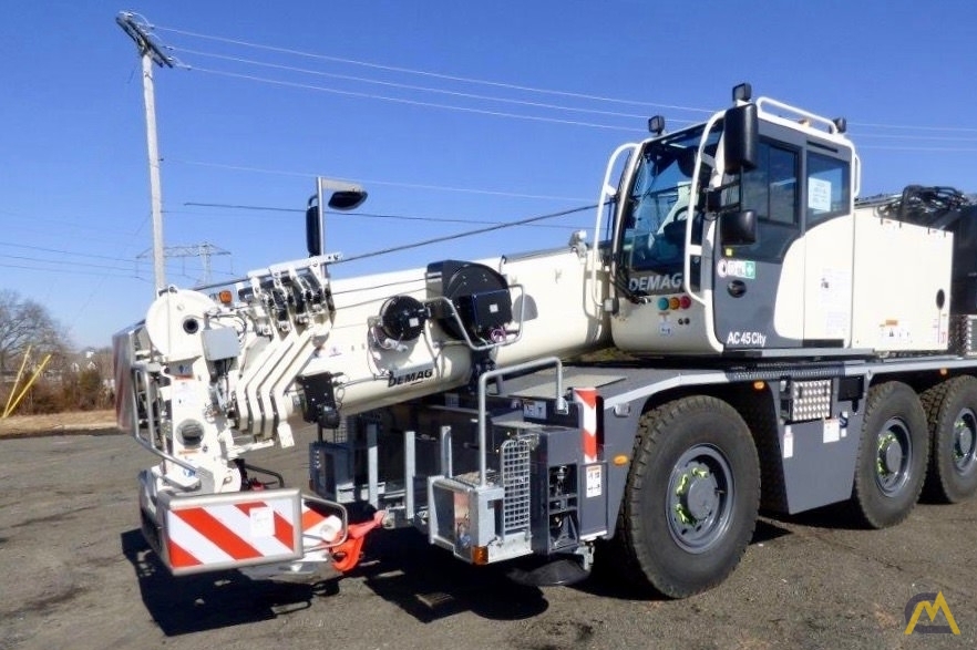 Demag AC 45 City 50-Ton All Terrain Crane For Sale & Material Handlers ...