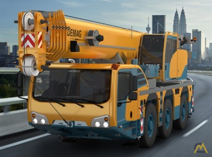 Demag AC 55-3 60-Ton All Terrain Crane For Sale Hoists & Material ...