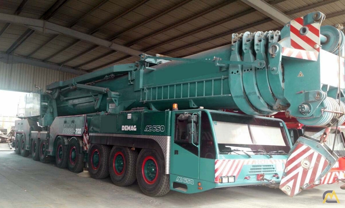 Demag AC 650 650-Ton All Terrain Crane For Sale Hoists & Material ...