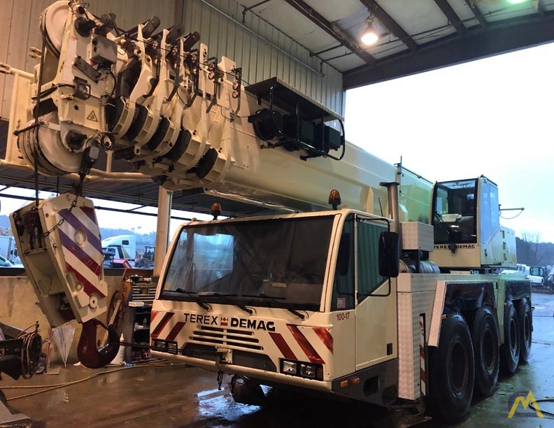 Demag AC 80-1 100-Ton All Terrain Crane For Sale Hoists & Material ...