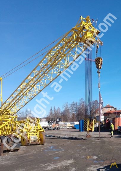 Demag CC 1400 250-ton Lattice Boom Crawler Crane For Sale Hoists ...