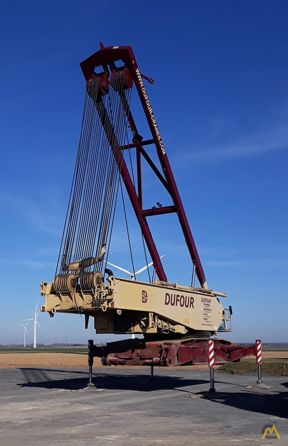 Demag CC 2800-1 600 metric ton Lattice Boom Crawler Crane For Sale Hoists & Material Handlers ...