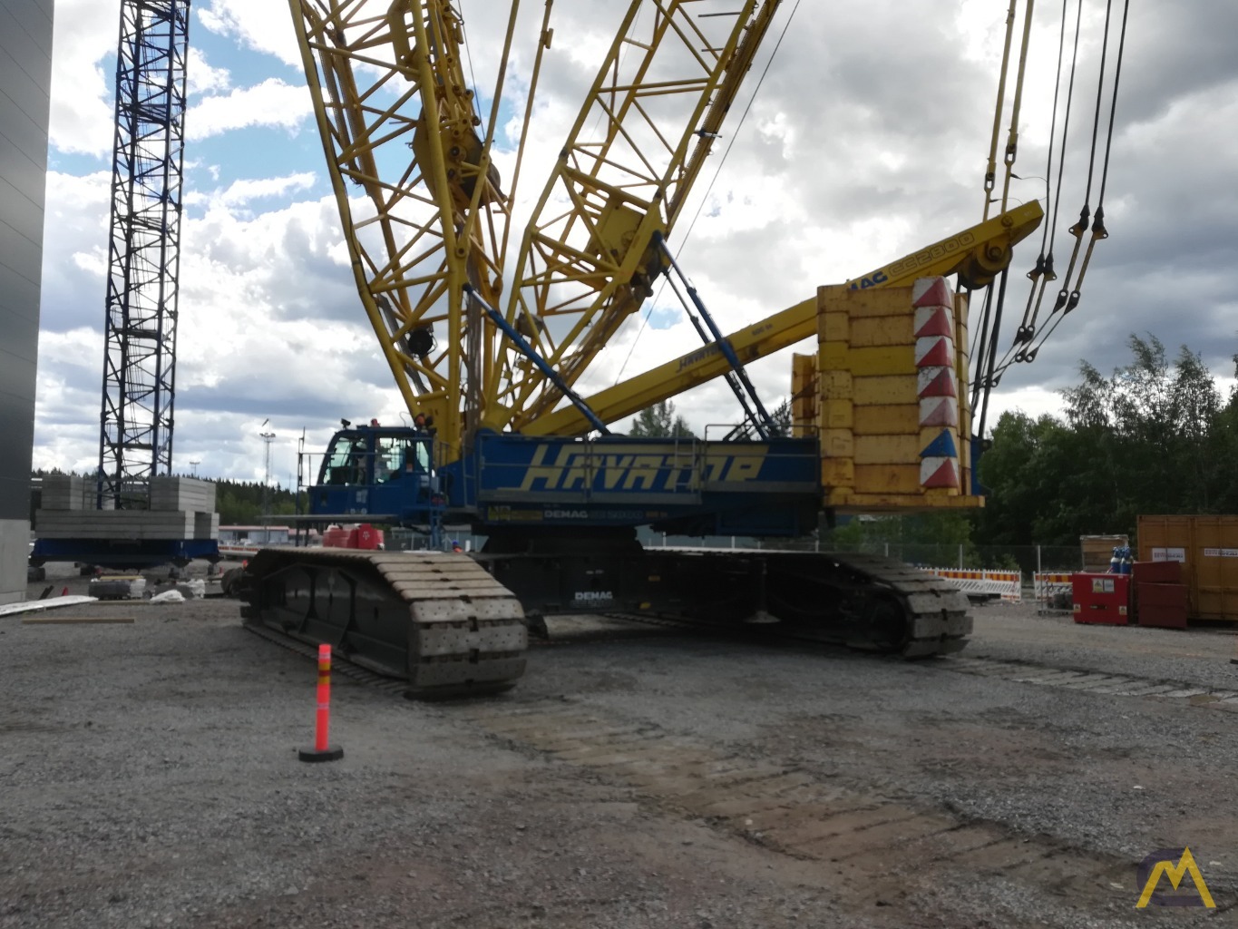 Demag CC 2800 600-ton Lattice Boom Crawler Crane For Sale & Material Handlers 9438 CraneMarket