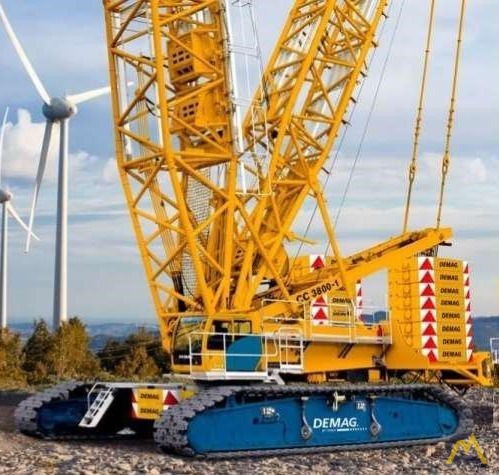 Demag CC 3800-1 715-Ton Lattice Boom Crawler Crane SOLD Hoists ...
