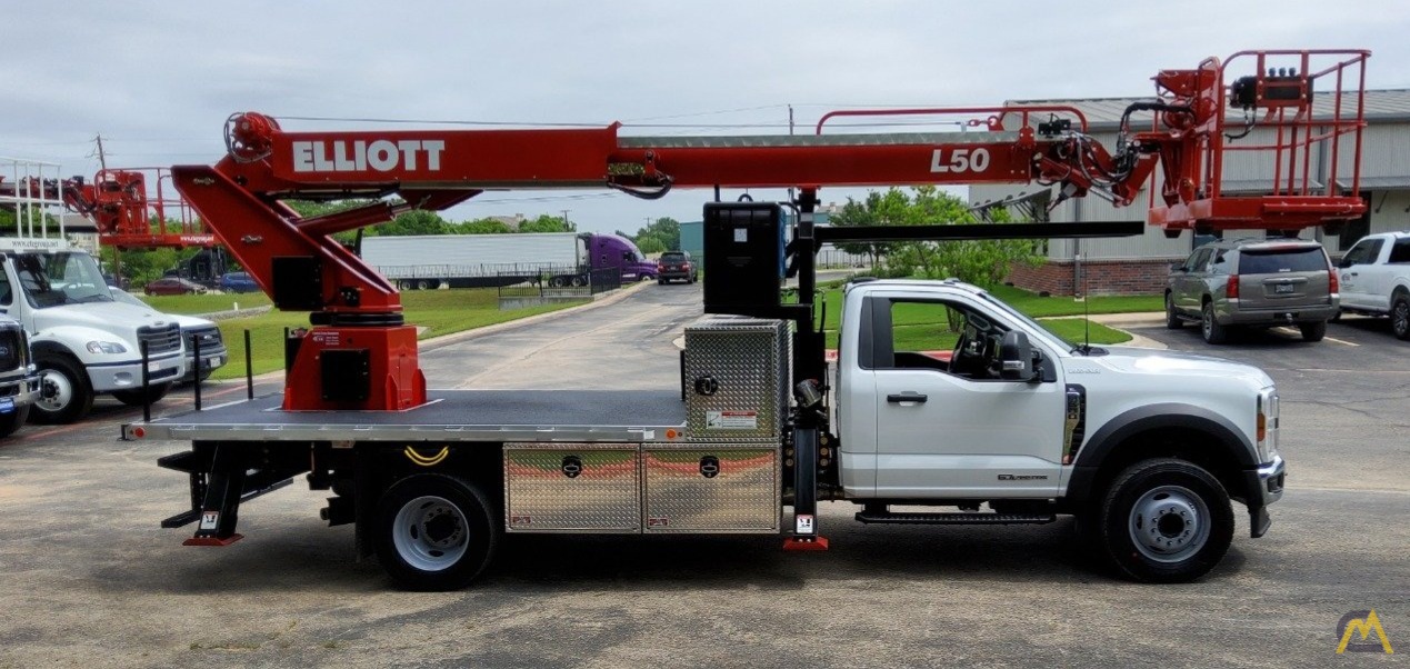 Elliott L50R Telescopic Boom Bucket Truck For Sale Aerial Platforms ...