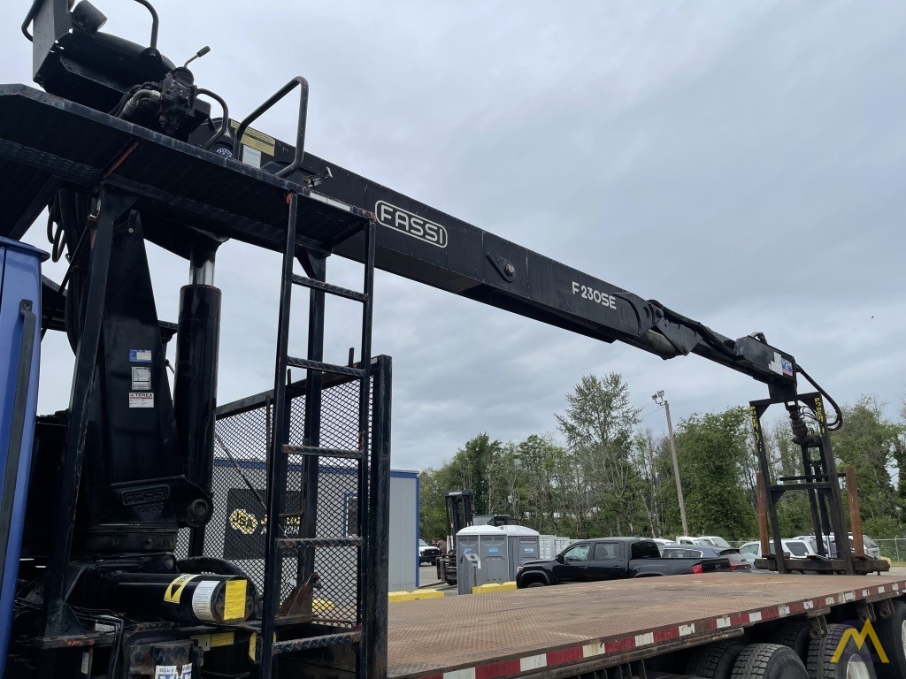 Fassi F230SE.22 52.5' Wallboard Pallet Fork Drywall Loader Crane on ...