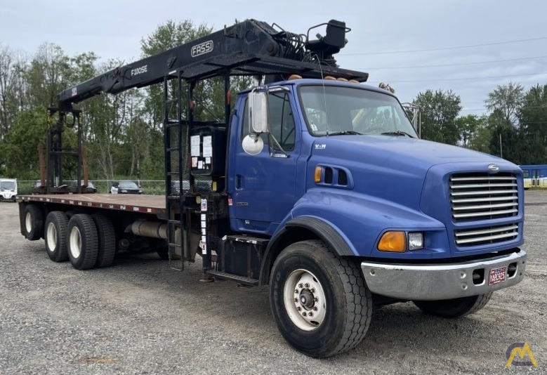 Fassi F230SE.22 52.5' Wallboard Pallet Fork Drywall Loader Crane on ...