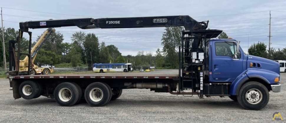 Fassi F230SE.22 52.5' Wallboard Pallet Fork Drywall Loader Crane on ...
