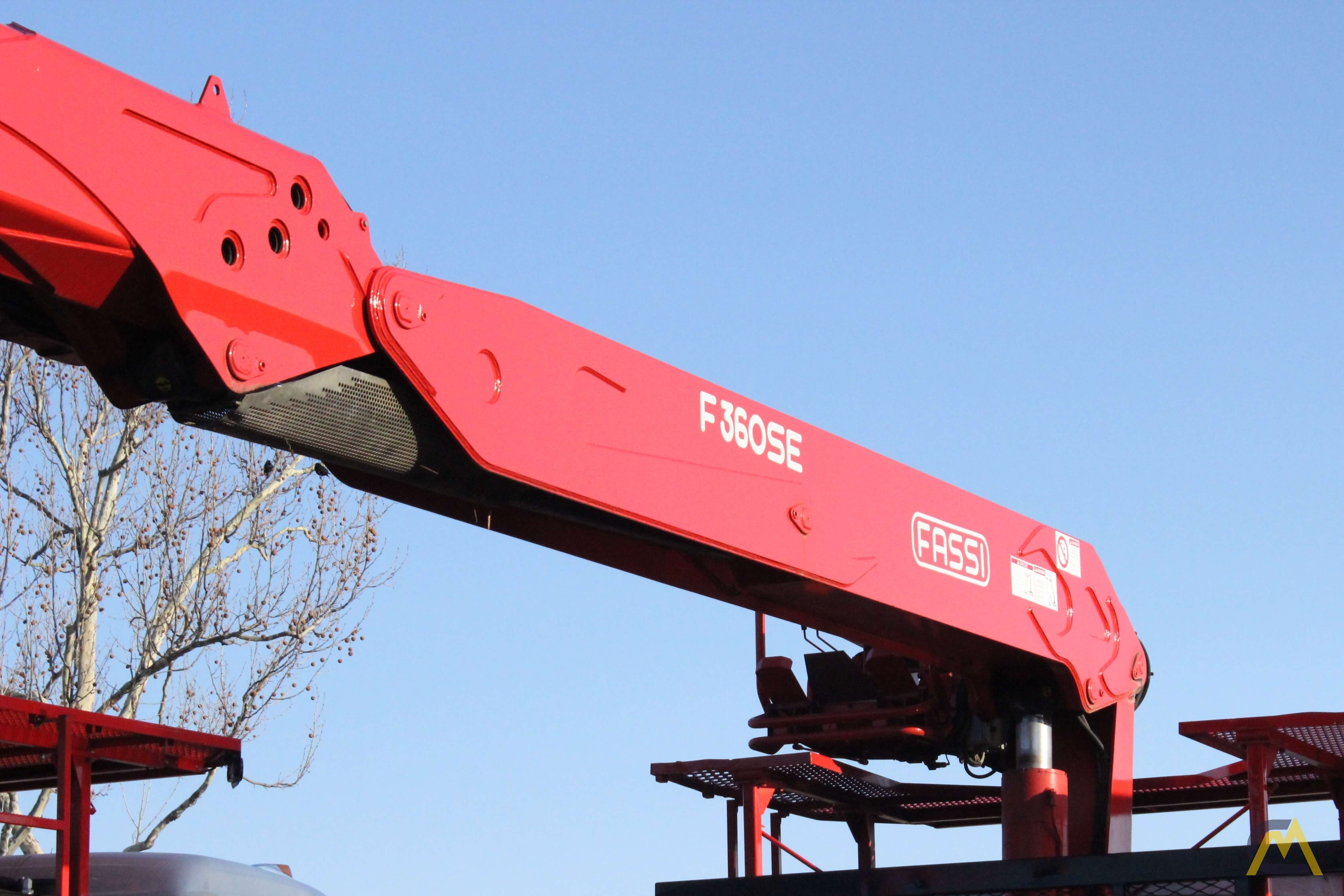 Fassi F360SE.24 4-Ton Knuckle Boom Crane For Sale Pallet Fork Loader ...