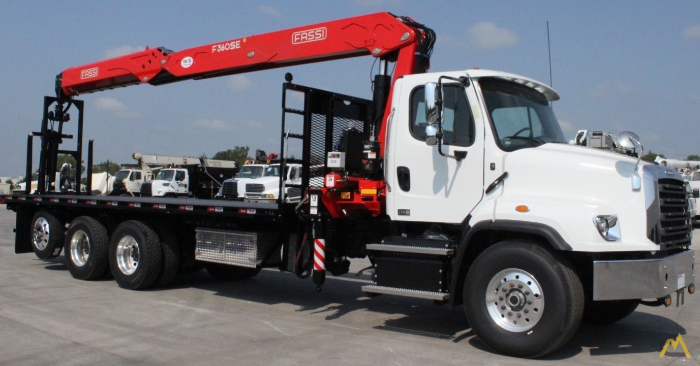 Fassi F360SE.24 4-Ton Material Handler Crane For Sale Pallet Fork ...