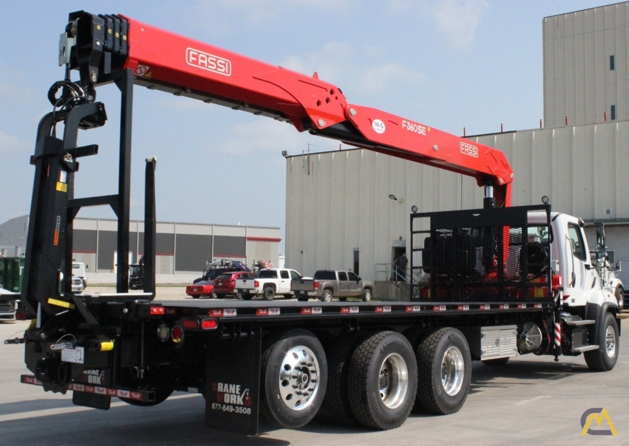 Fassi F360SE.24 4-Ton Material Handler Crane For Sale Pallet Fork ...