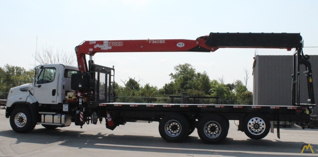 Fassi F360SE.24 4-Ton Material Handler Crane For Sale Pallet Fork ...