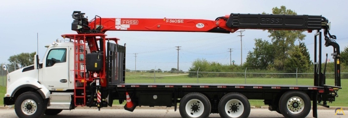 Fassi F360SE.24 4-Ton Material Handling Crane For Sale Pallet Fork ...