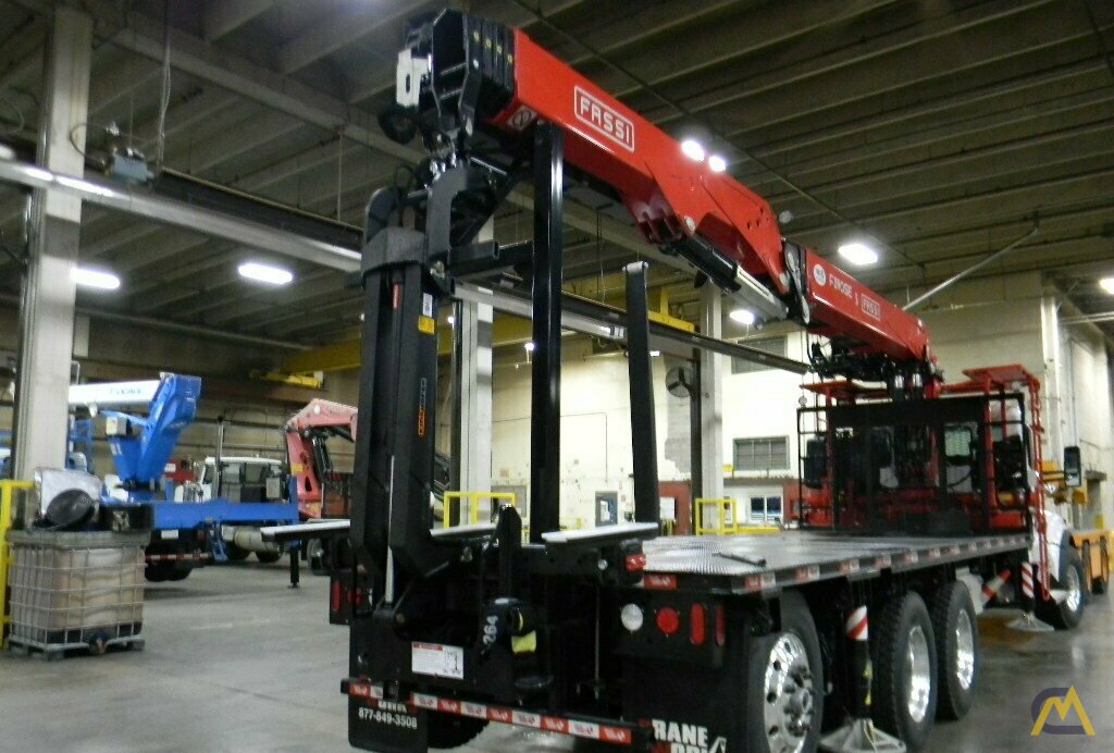 Fassi F390SE.24 3.75-ton Pallet Fork Loader Crane with Mecanil Tree Saw ...