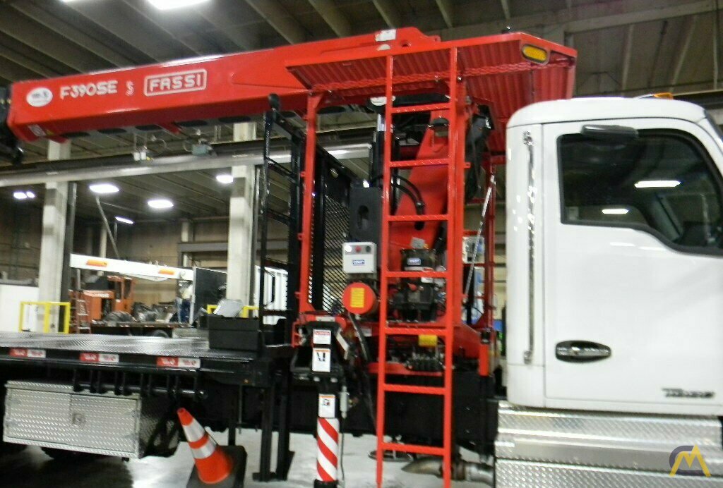 Fassi F390SE.24 3.75-ton Pallet Fork Loader Crane with Mecanil Tree Saw ...
