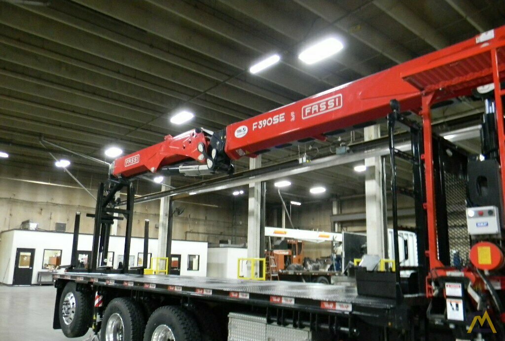 Fassi F390SE.24 3.75-ton Pallet Fork Loader Crane with Mecanil Tree Saw ...