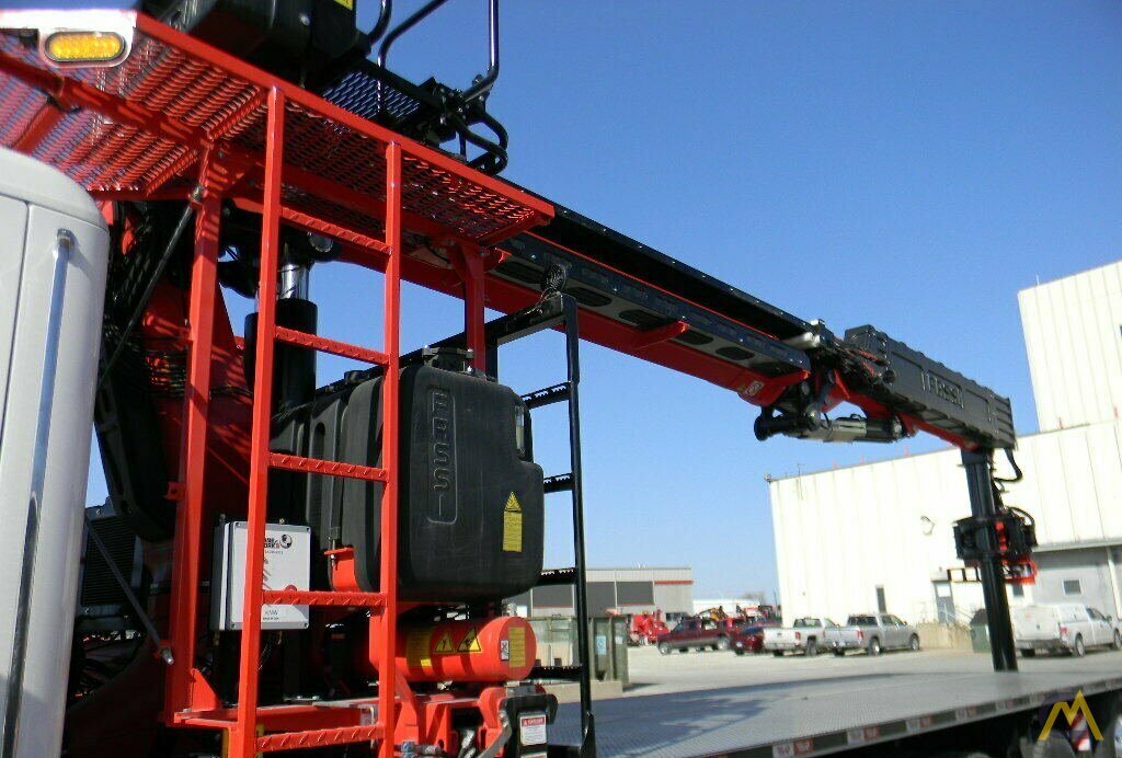 Fassi F390SE.24 3.75-ton Pallet Fork Loader Crane with Mecanil Tree Saw ...