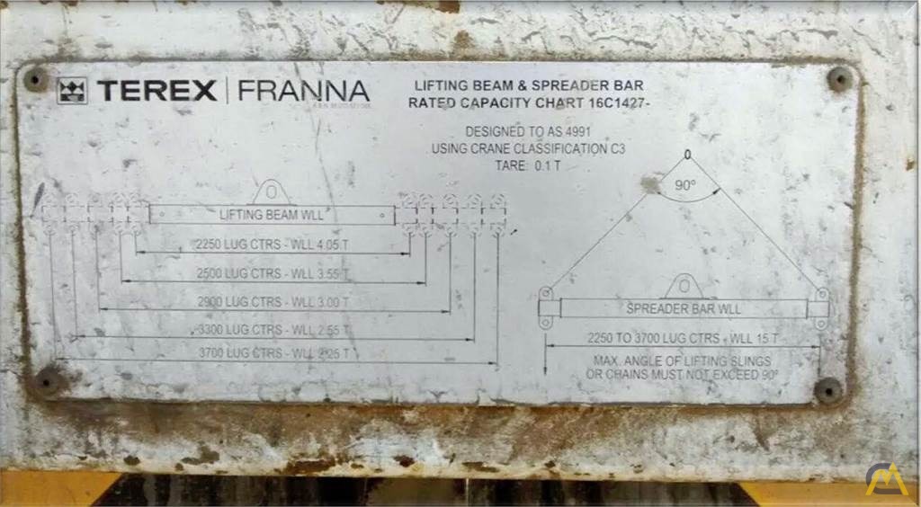 Franna AT-15 15-Ton Pick and Carry Crane For Sale Terex & Hoists ...