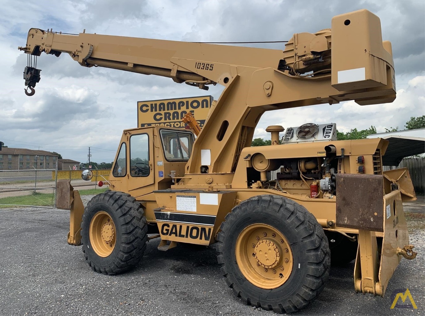 Galion 150FA 15-ton Down Cab Rough Terrain Crane For Sale Hoists ...