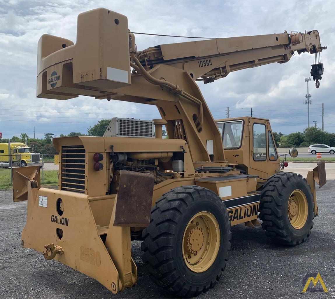 Galion 150FA 15-ton Down Cab Rough Terrain Crane For Sale Hoists ...