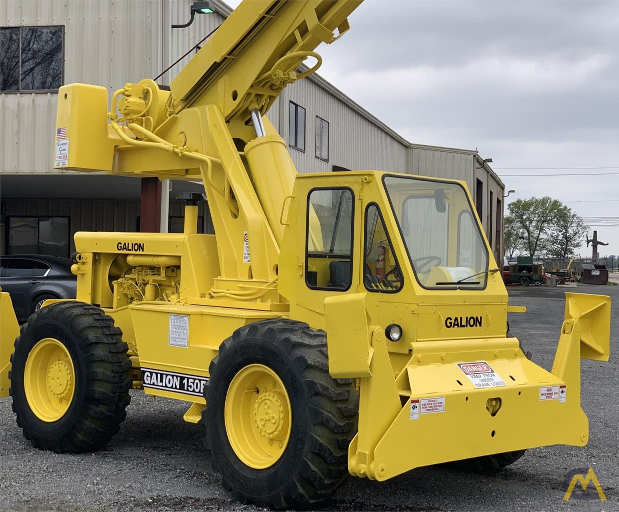 Galion 150FA 15-Ton Down Cab Rough Terrain Crane For Sale Hoists ...