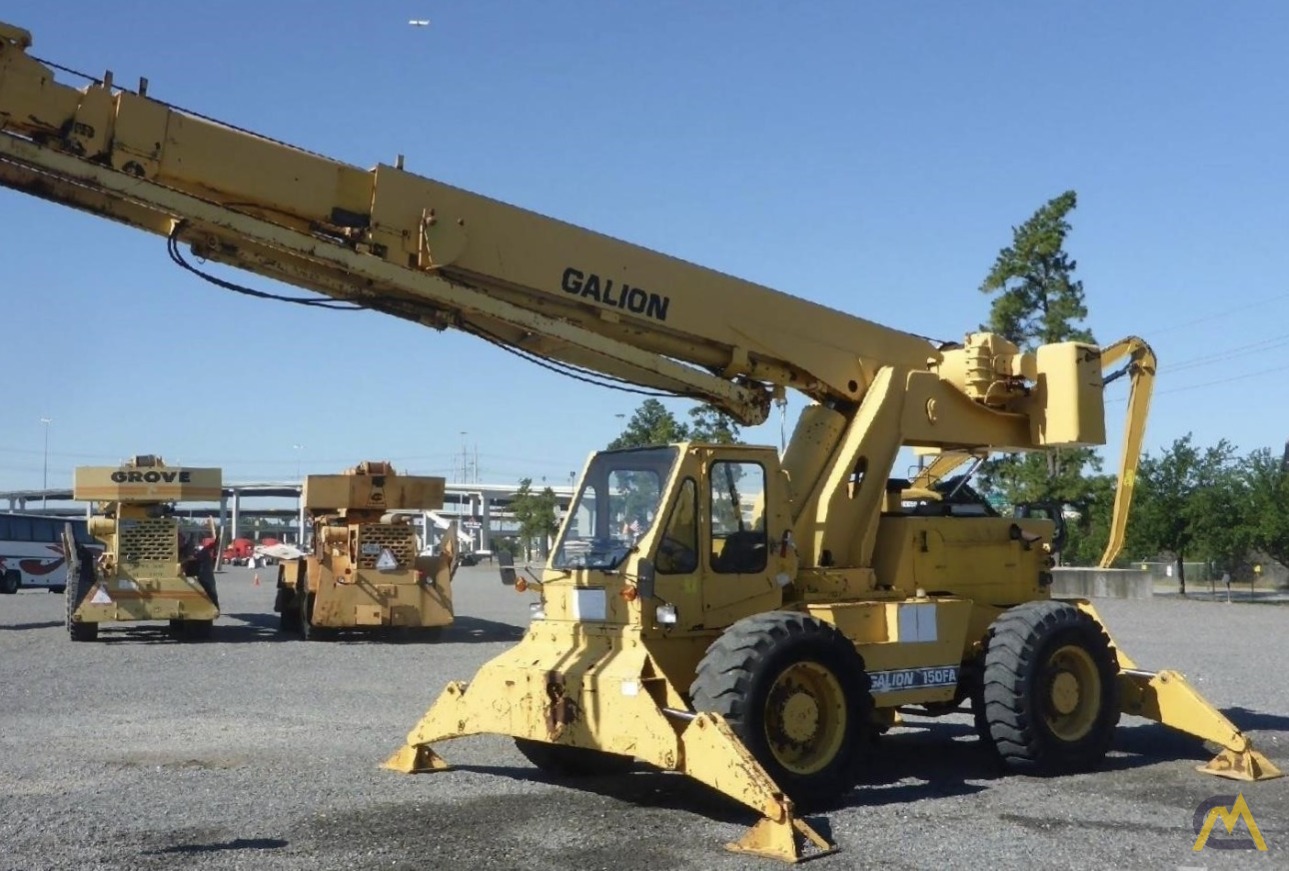 Galion 150FA 15-Ton Rough Terrain Crane For Sale Hoists & Material ...