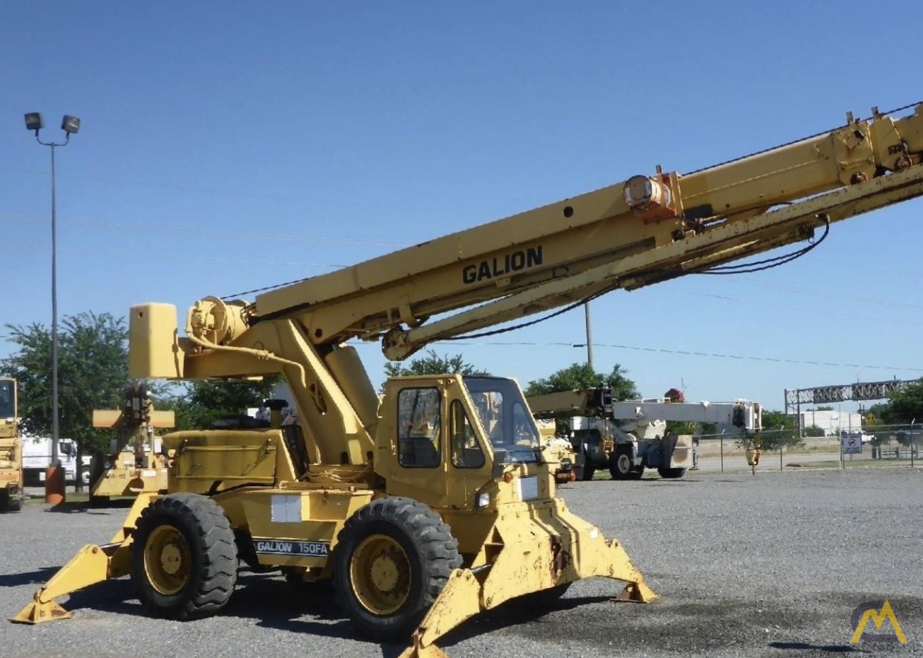 Galion 150FA 15-Ton Rough Terrain Crane For Sale Hoists & Material ...