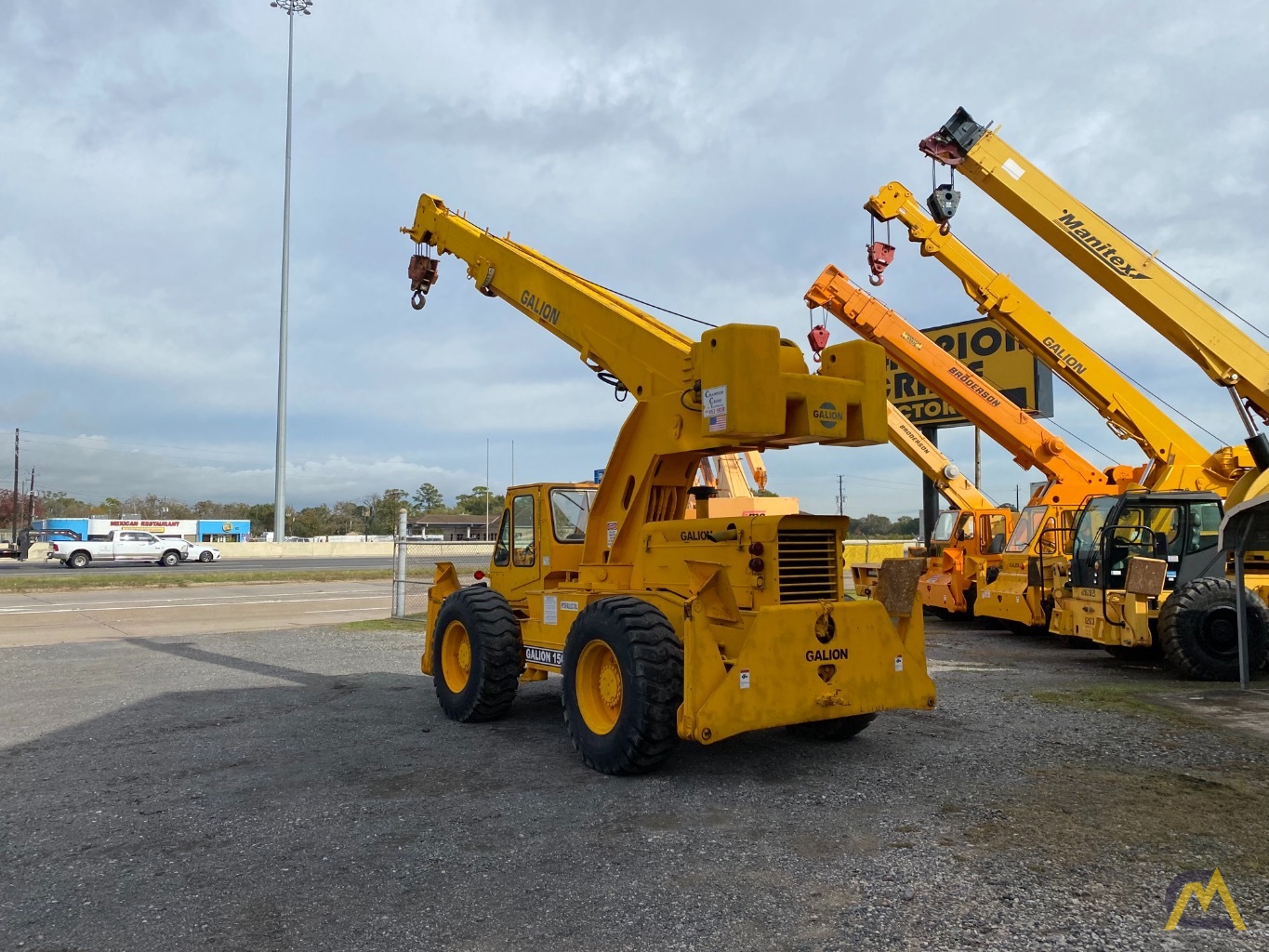 Galion 150FA 150-ton Down Cab Rough Terrain Crane For Sale or Rent ...