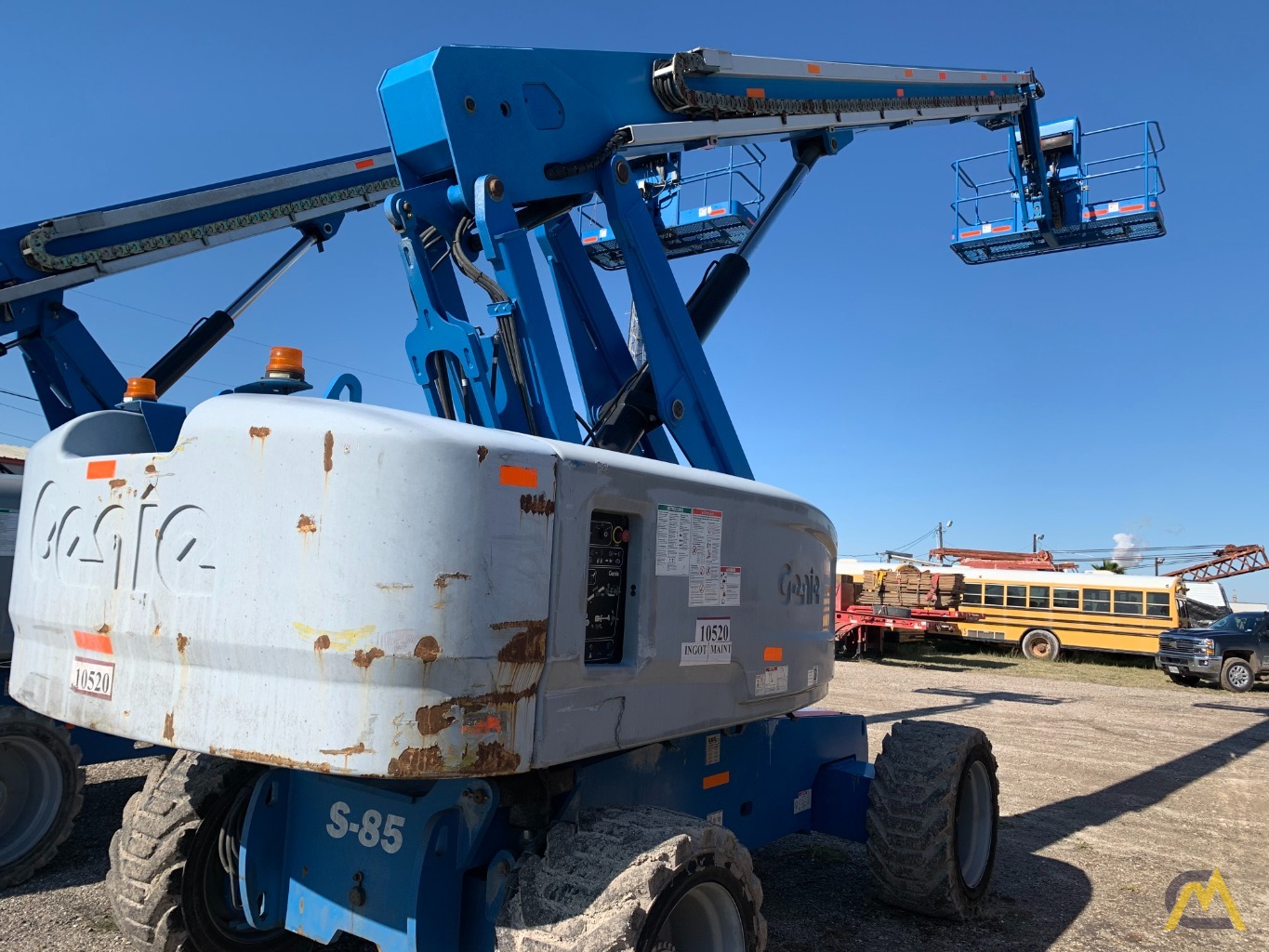 Genie S-85 Boom Lift For Sale Lifts-Telescopic Platform Aerial Devices ...