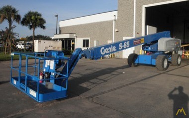 Genie S-85 Telescopic Boom Lift For Sale Lifts-Telescopic Platform ...
