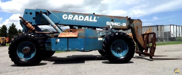 Gradall 534C-9 9000 lb. Telehandler For Sale Telehandlers Forklifts ...