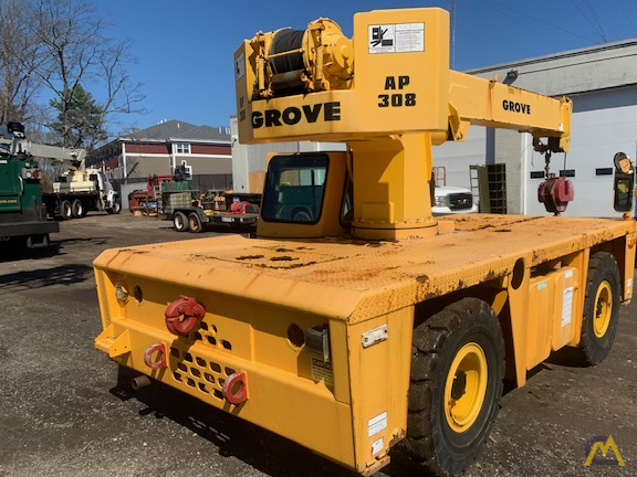 Grove AP308 8.5-ton Industrial Carry Deck Crane For Sale Hoists ...