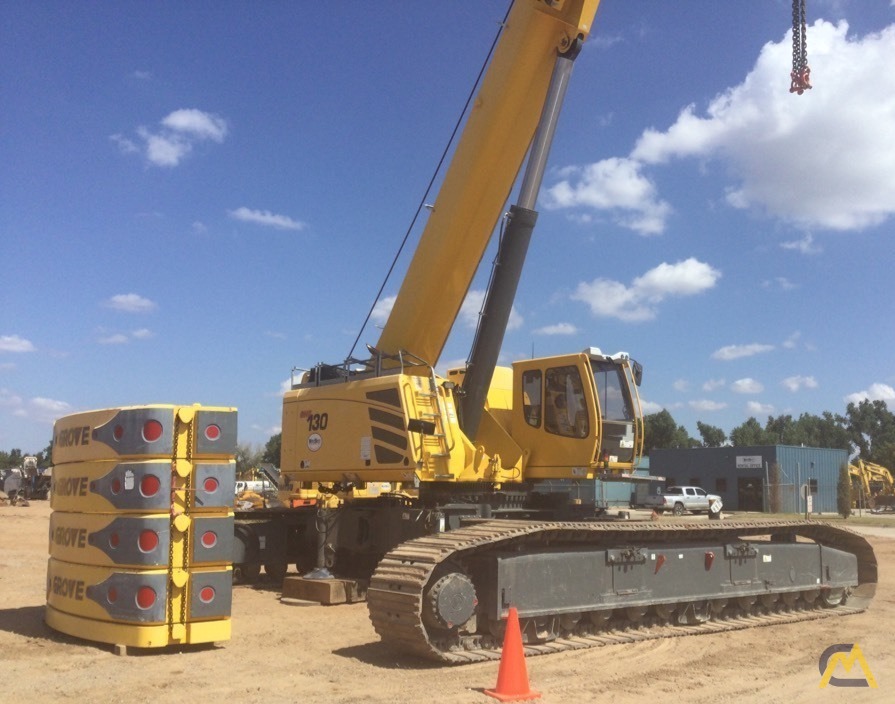 Grove GHC130 132-ton Telescopic Boom Crawler Crane For Sale Hoists & Material Handlers 29944 ...