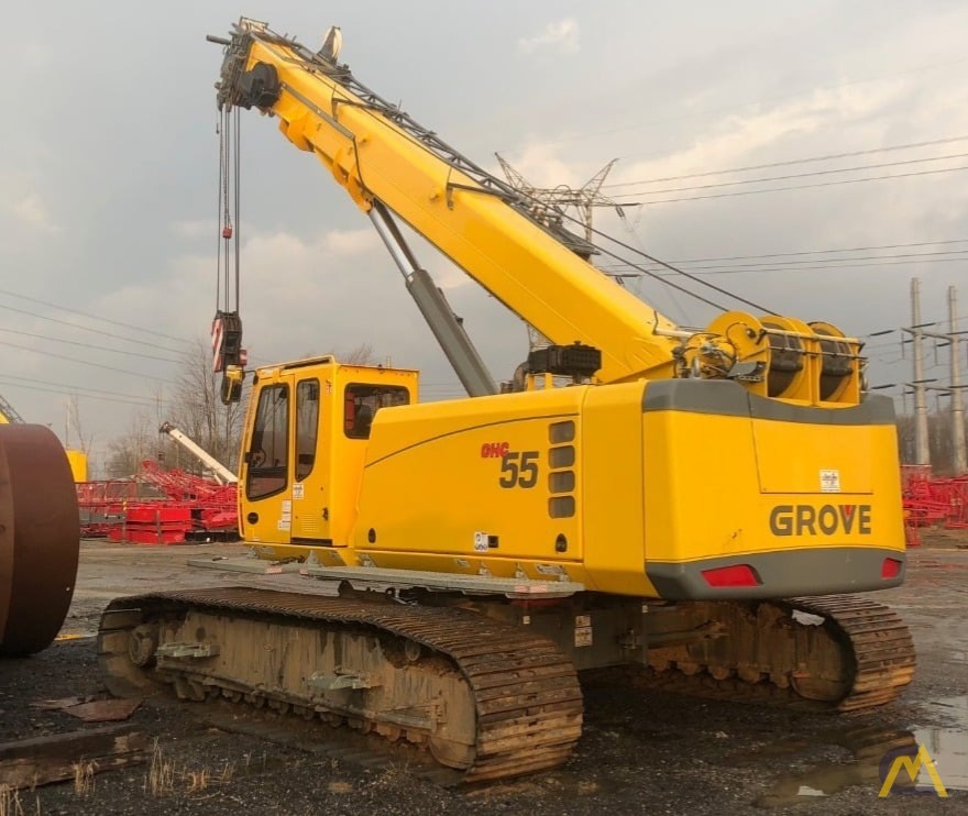 Grove GHC55 Telescopic Boom Crawler Crane For Sale or Rent Hoists ...