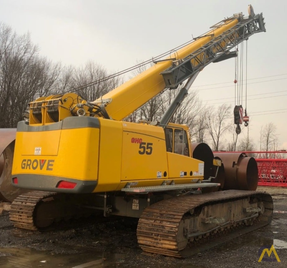 Grove GHC55 Telescopic Boom Crawler Crane For Sale or Rent Hoists ...