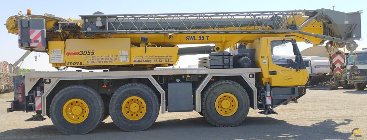 Grove GMK3055 55-ton All Terrain Crane For Sale Hoists & Material ...