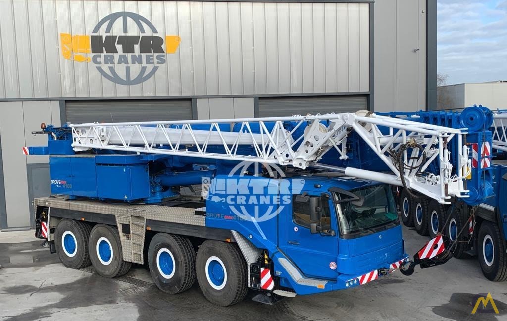 Grove GMK4100 110-Ton All Terrain Crane For Sale Hoists & Material ...