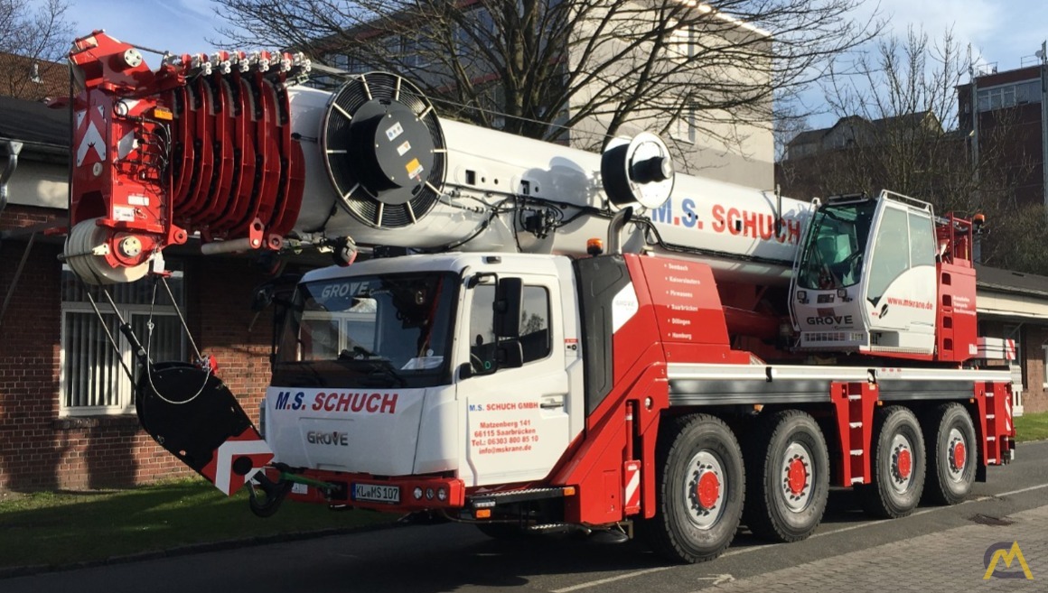 Grove GMK4115L 115-ton All Terrain Crane For Sale Hoists & Material ...