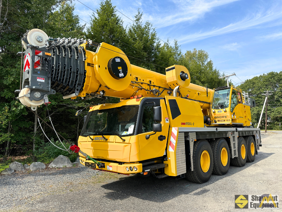Grove GMK4100L-2 All Terrain Crane For Sale or Rent Hoists & Material ...