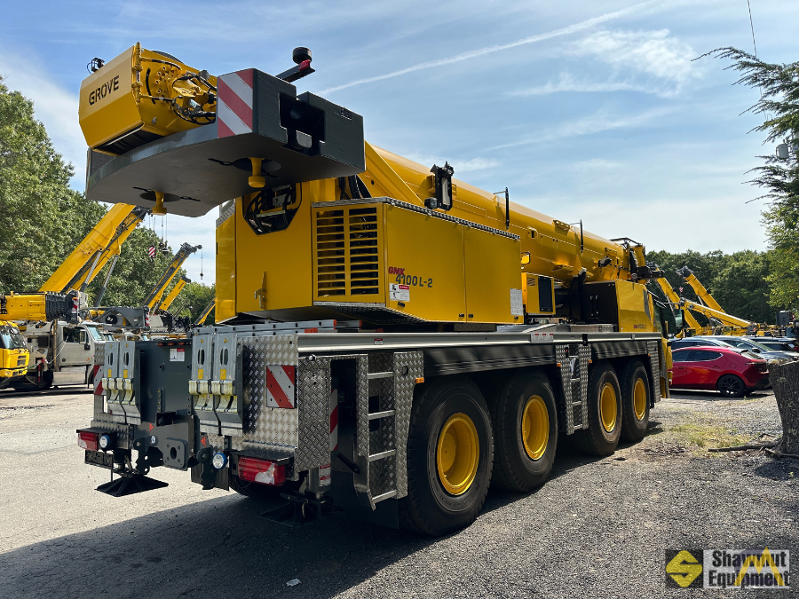 Grove GMK4100L-2 All Terrain Crane For Sale or Rent Hoists & Material ...