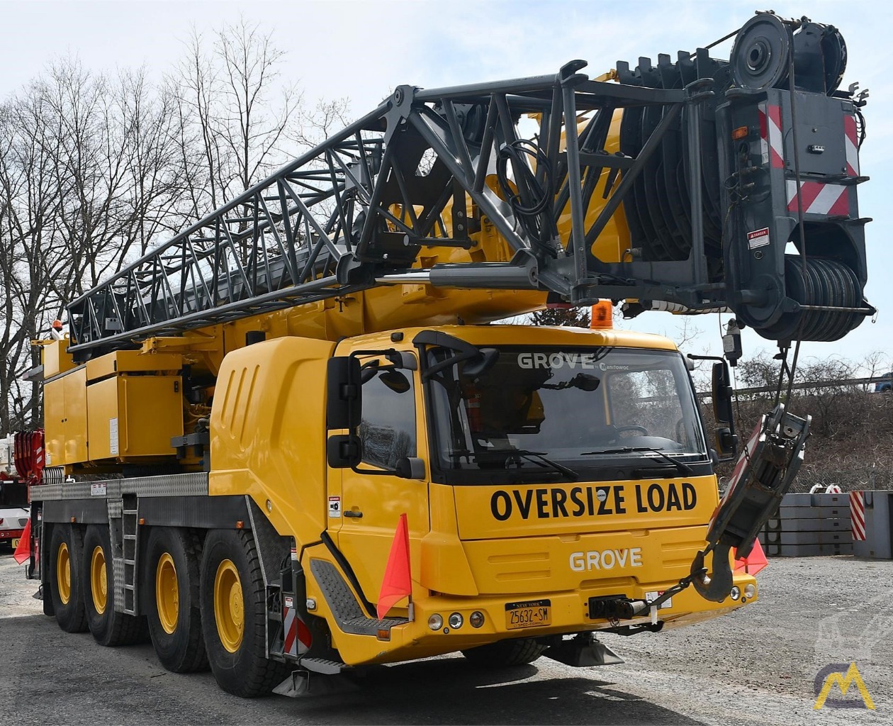 Grove GMK4115 115-ton All Terrain Crane For Sale Hoists & Material ...