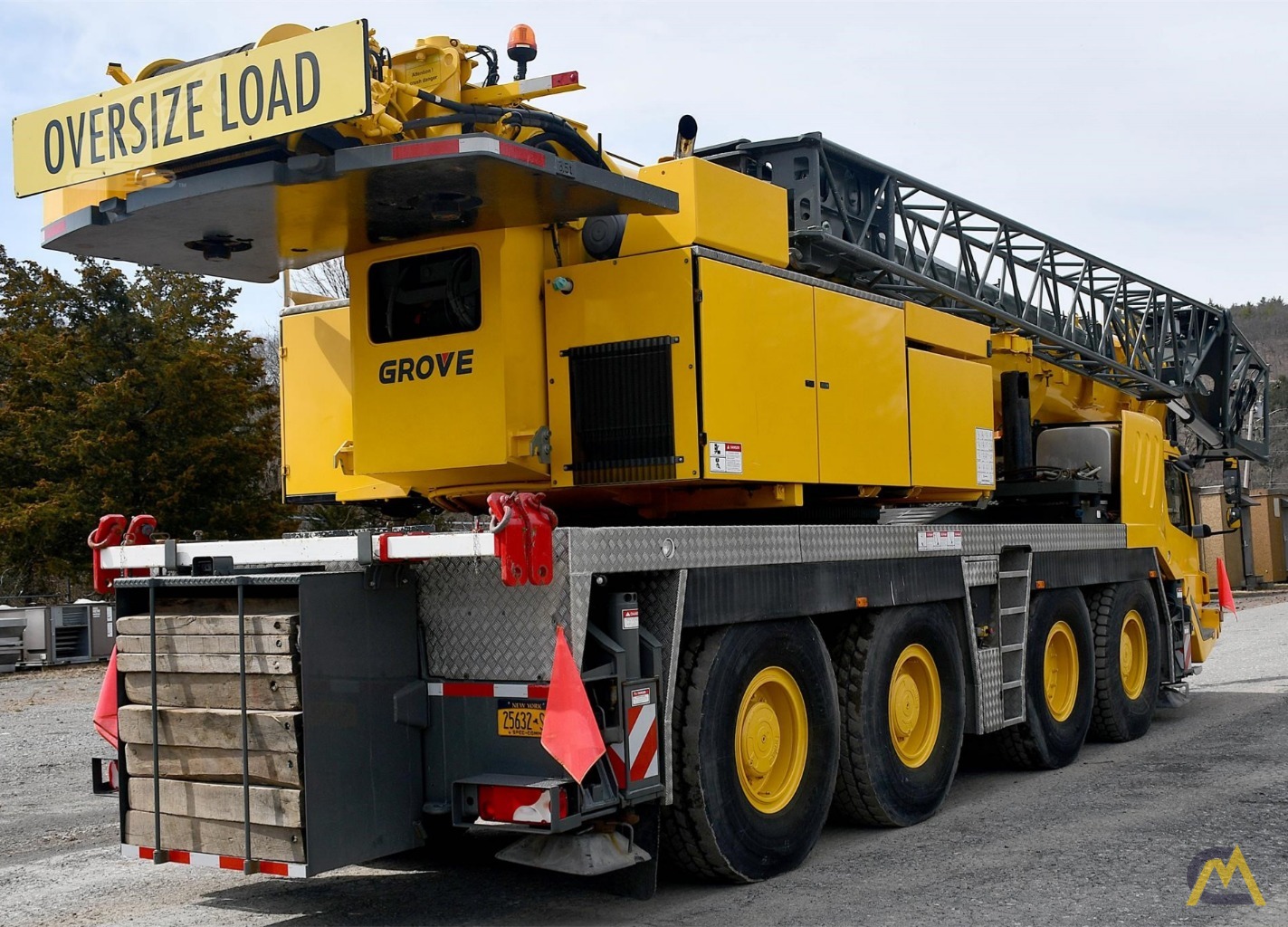 Grove GMK4115 115-ton All Terrain Crane For Sale Hoists & Material ...