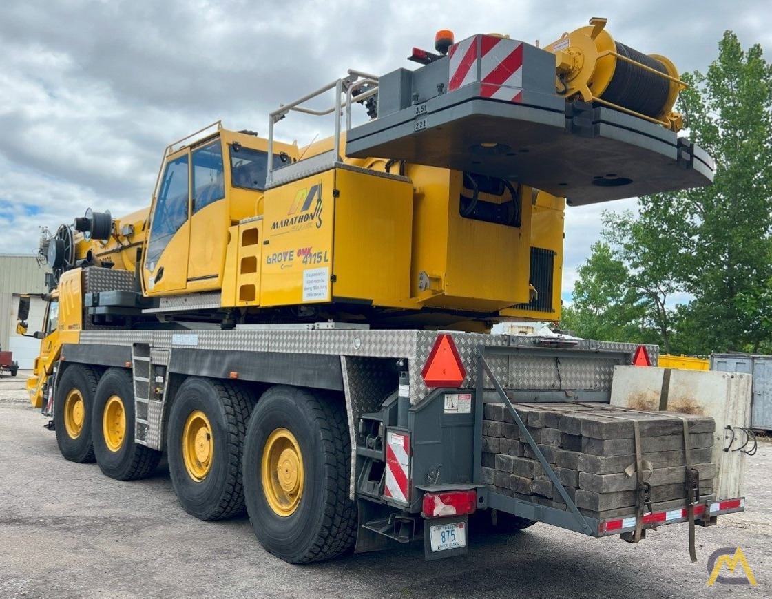 Grove GMK4115L 115-ton All Terrain Crane For Sale Hoists & Material ...