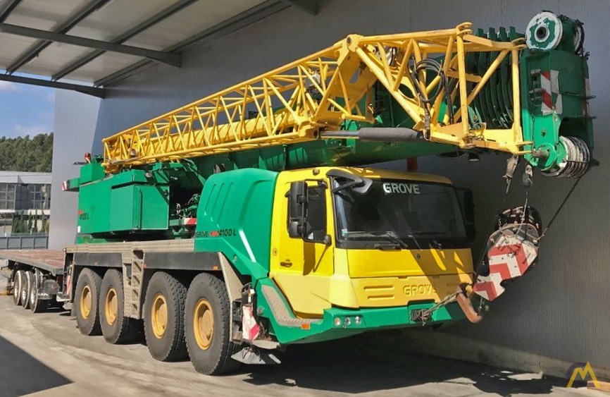 Grove GMK4115L 115-Ton All Terrain Crane For Sale Hoists & Material ...
