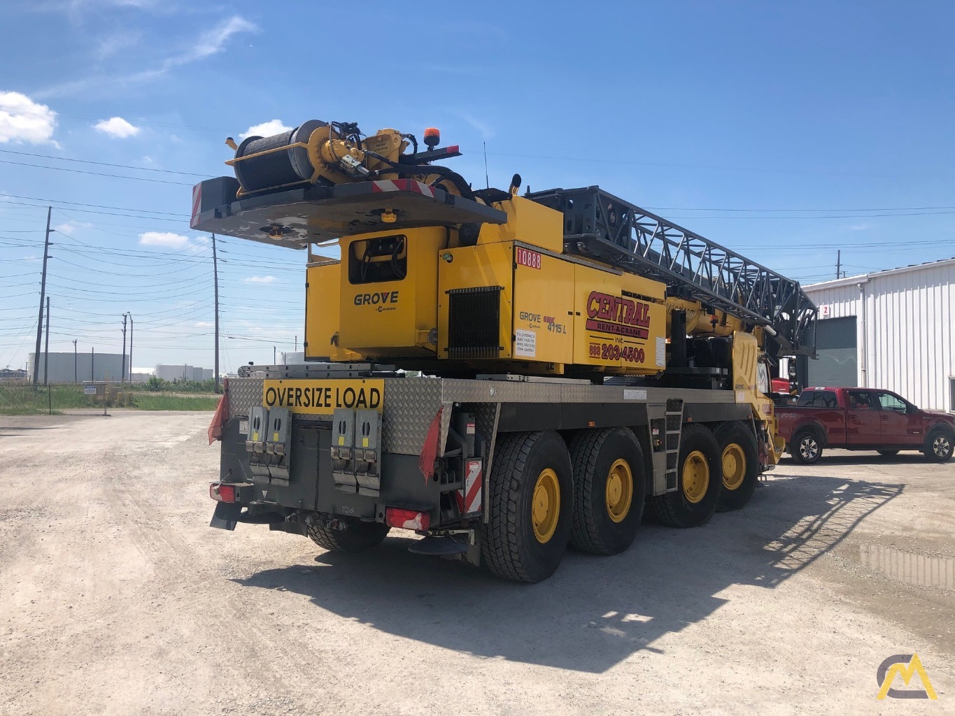 Grove GMK4115L 115-Ton All Terrain Crane For Sale Hoists & Material ...