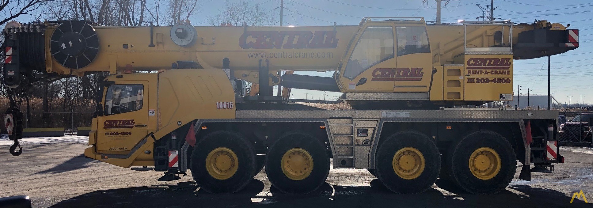 Grove GMK4115L 115-Ton All Terrain Crane For Sale Hoists & Material ...